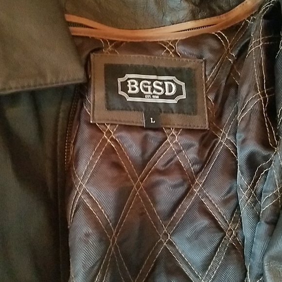 Bgsd | Jackets & Coats | Mens Leather Jacket | Poshmark